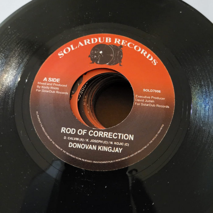 ROD OF CORRECTION | DONOVAN KINGJAY | SOLARDUB RECORDS