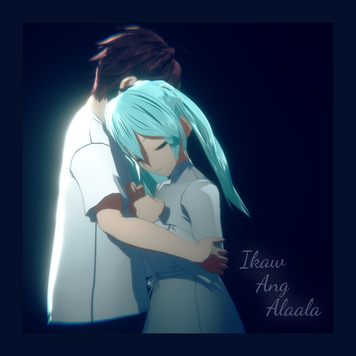 Hatsune Miku And Kaito Kiss