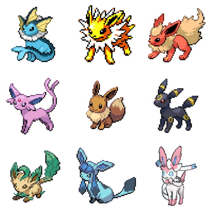 Eevee Sprite Sheet
