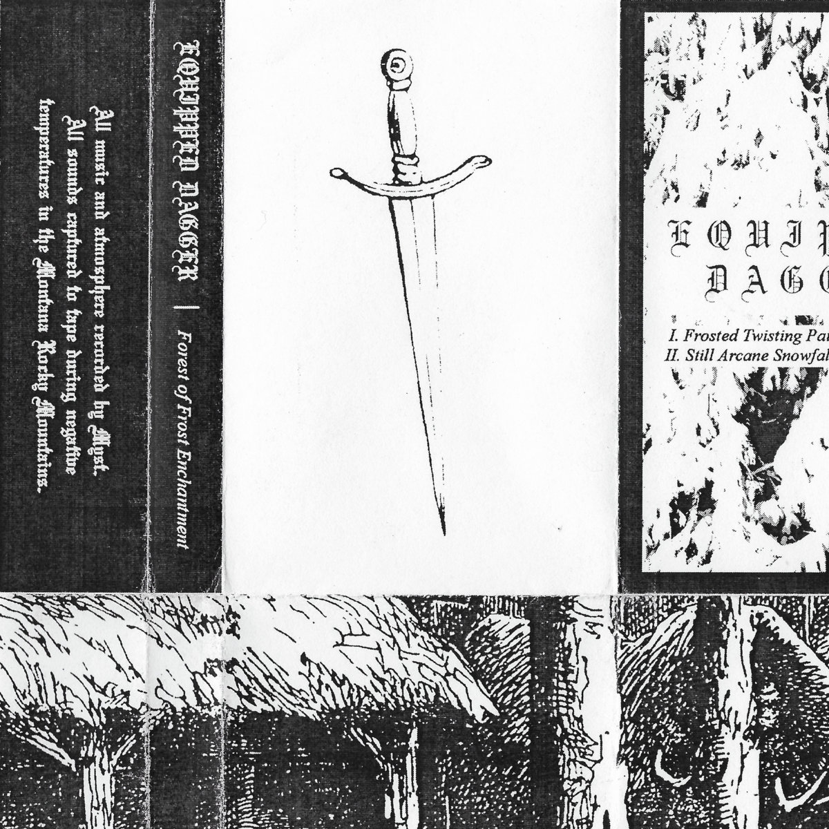 Forest of Frost Enchantment | Equipped Dagger | Coniferous Myst