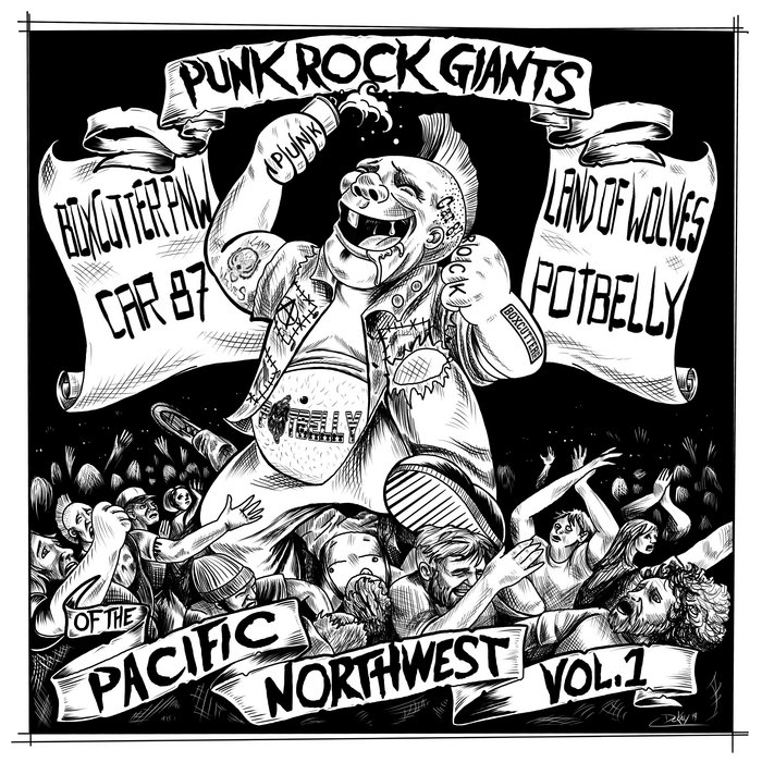 Punk Rock Giants of the Pacific Northewest Vol 1 | Boxcutter PNW