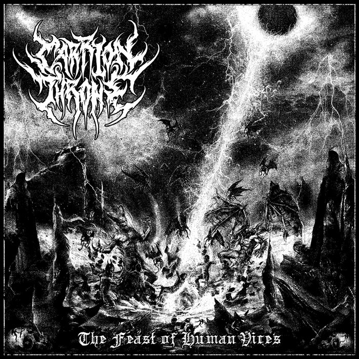 CARRION THRONE - The Feast of Human Vices | Lacerated Enemy records