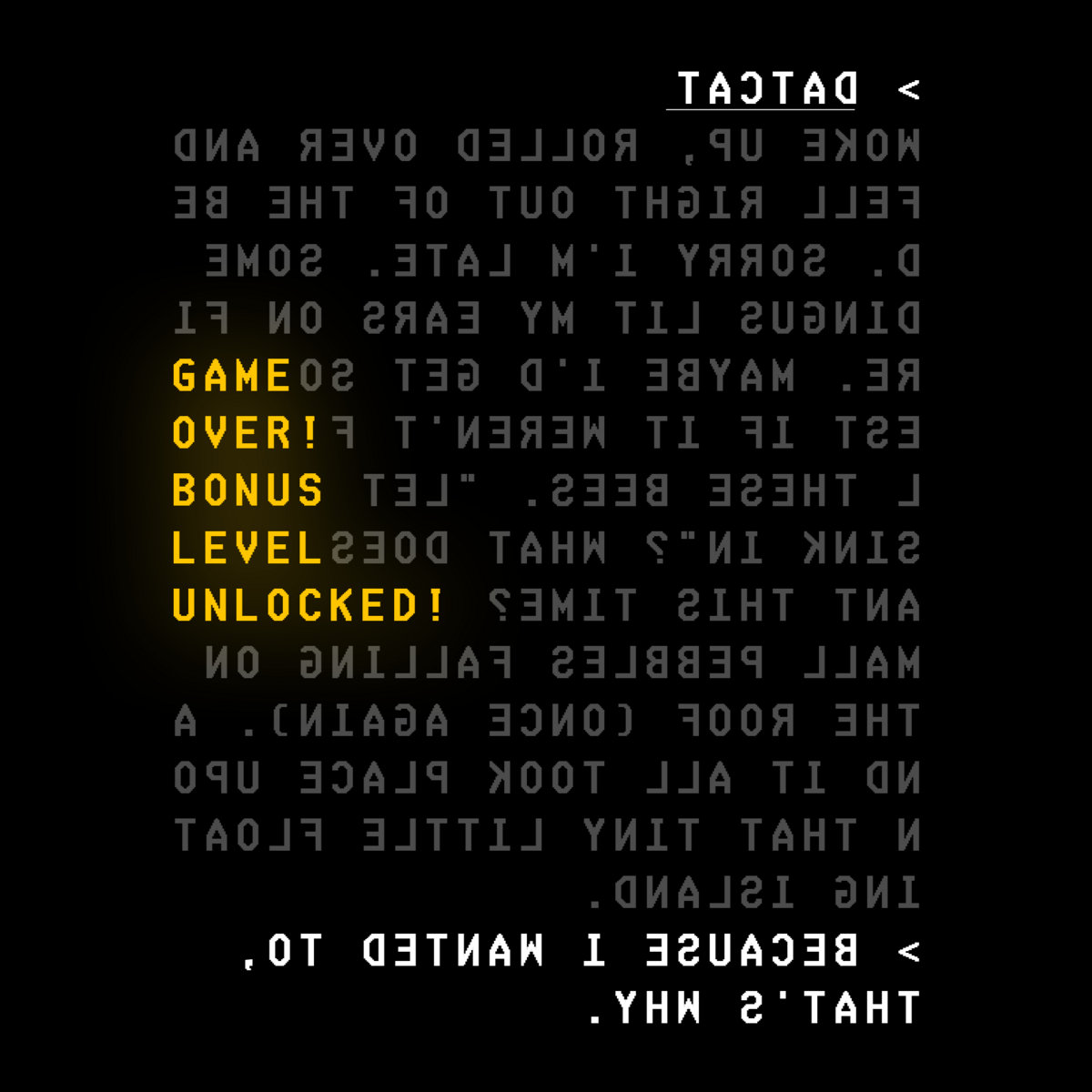 Game Over! Bonus Level Unlocked! | DatCat