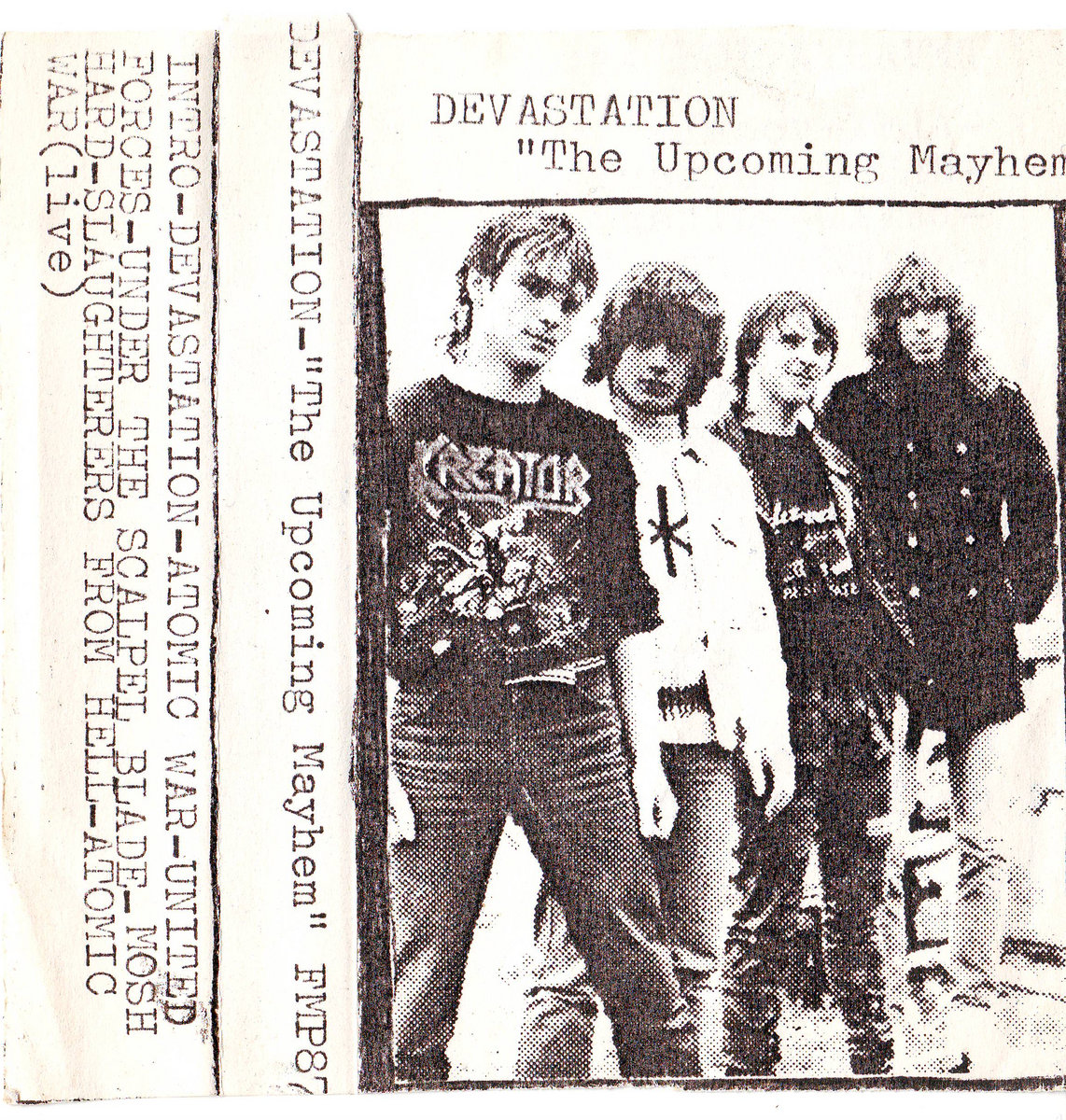 The Upcoming Mayhem, demo 1987 | DEVASTATION | DEVASTATION A.D.