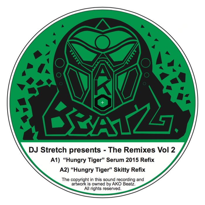 DJ STRETCH PRESENTS - HUNGRY TIGER REMIXES (AKOB003) DIGITAL | DJ ...