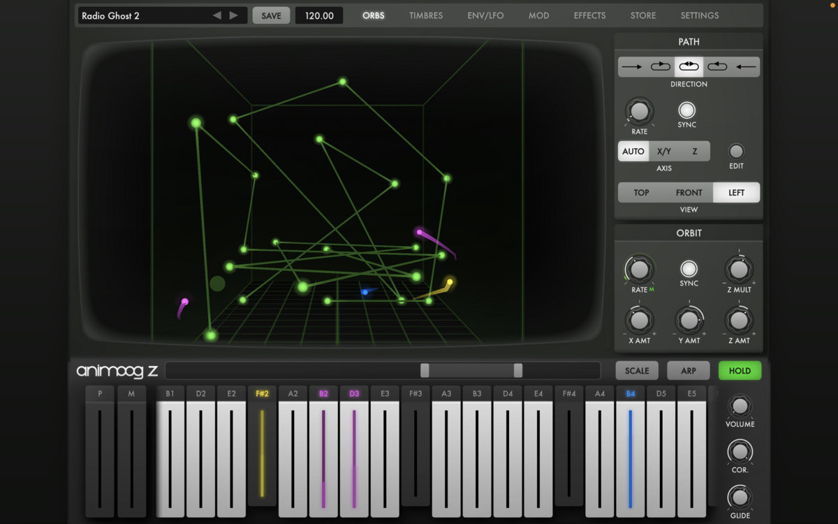 set 1 animoog z and,..