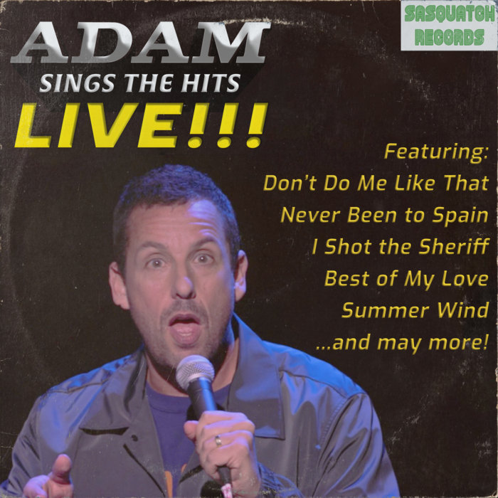 Adam Sings the Hits Live! | Soundass