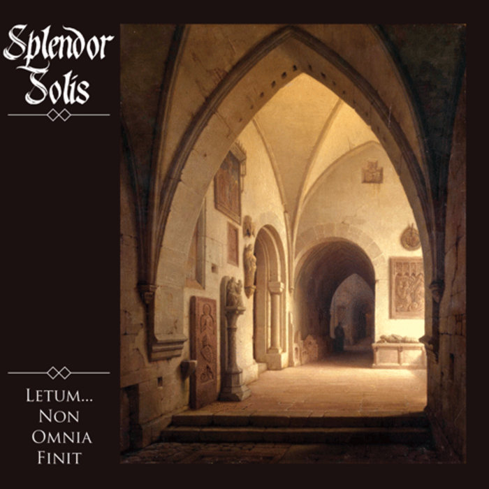 ...letum - non omnia finit... | Splendor Solis
