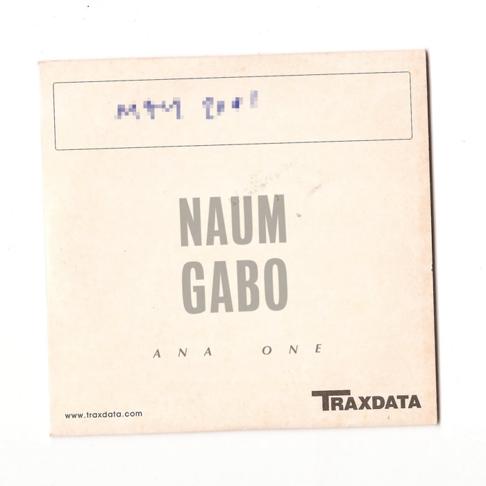 Ana One | Naum Gabo | Optimo Music
