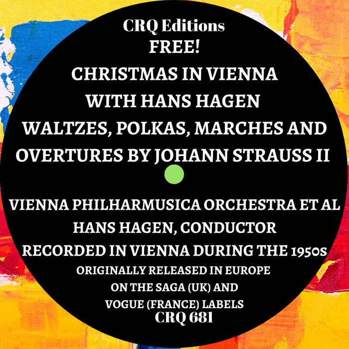 CRQ 681 FREE! CHRISTMAS IN VIENNA WITH HANS HAGEN | HANS HAGEN ...