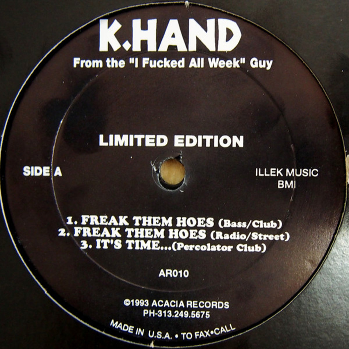 Limited Edition | K-HAND | Acacia Records.