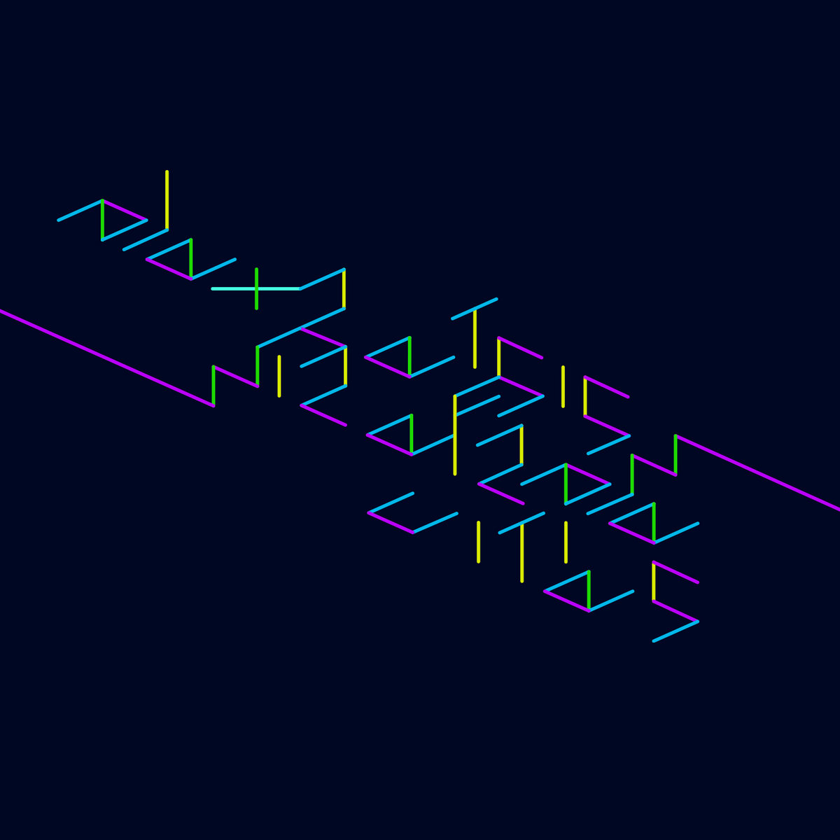 alex retsis - wireframe cities | alex retsis | Game of Life label