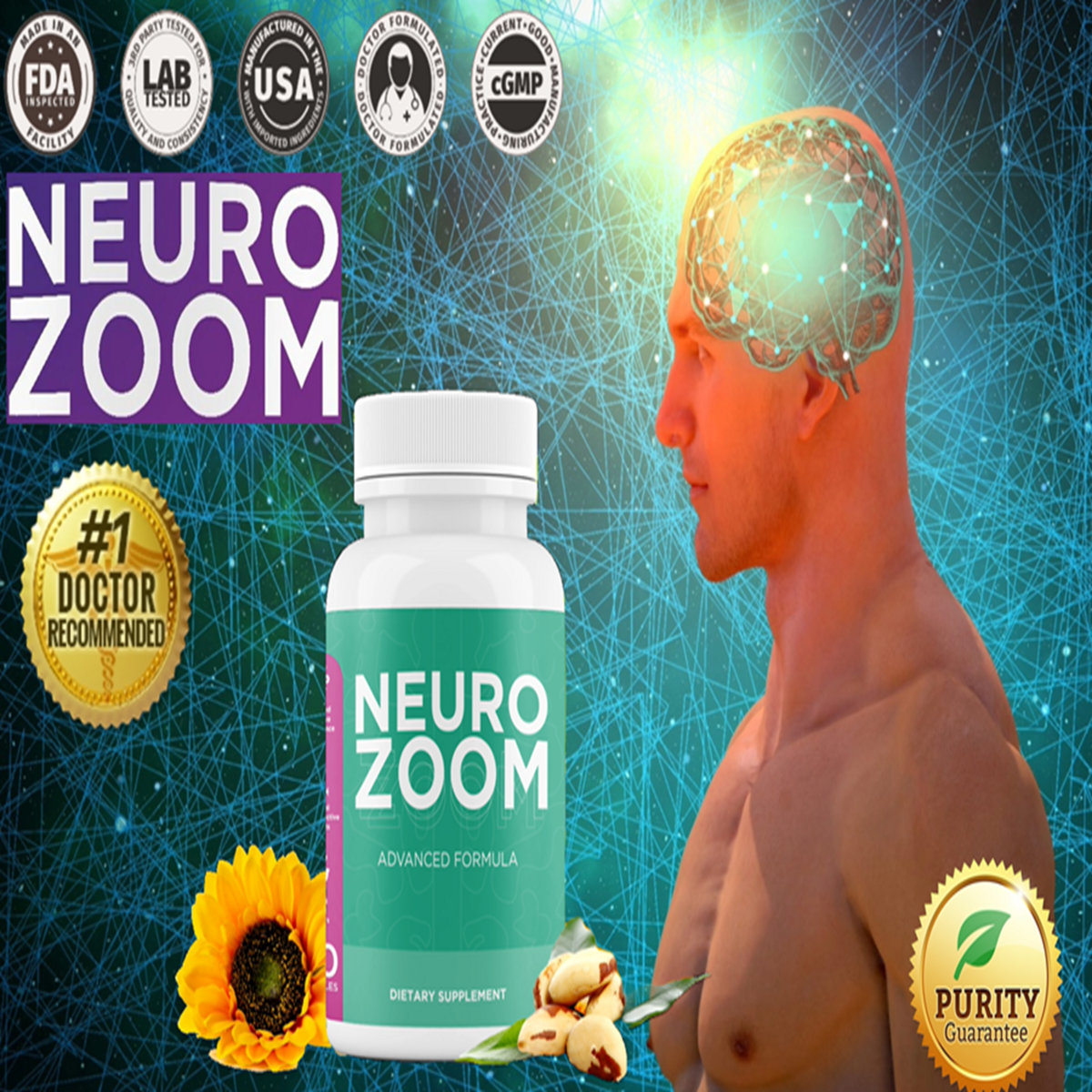 NeuroZoom Brain Booster Capsules | NeuroZoom