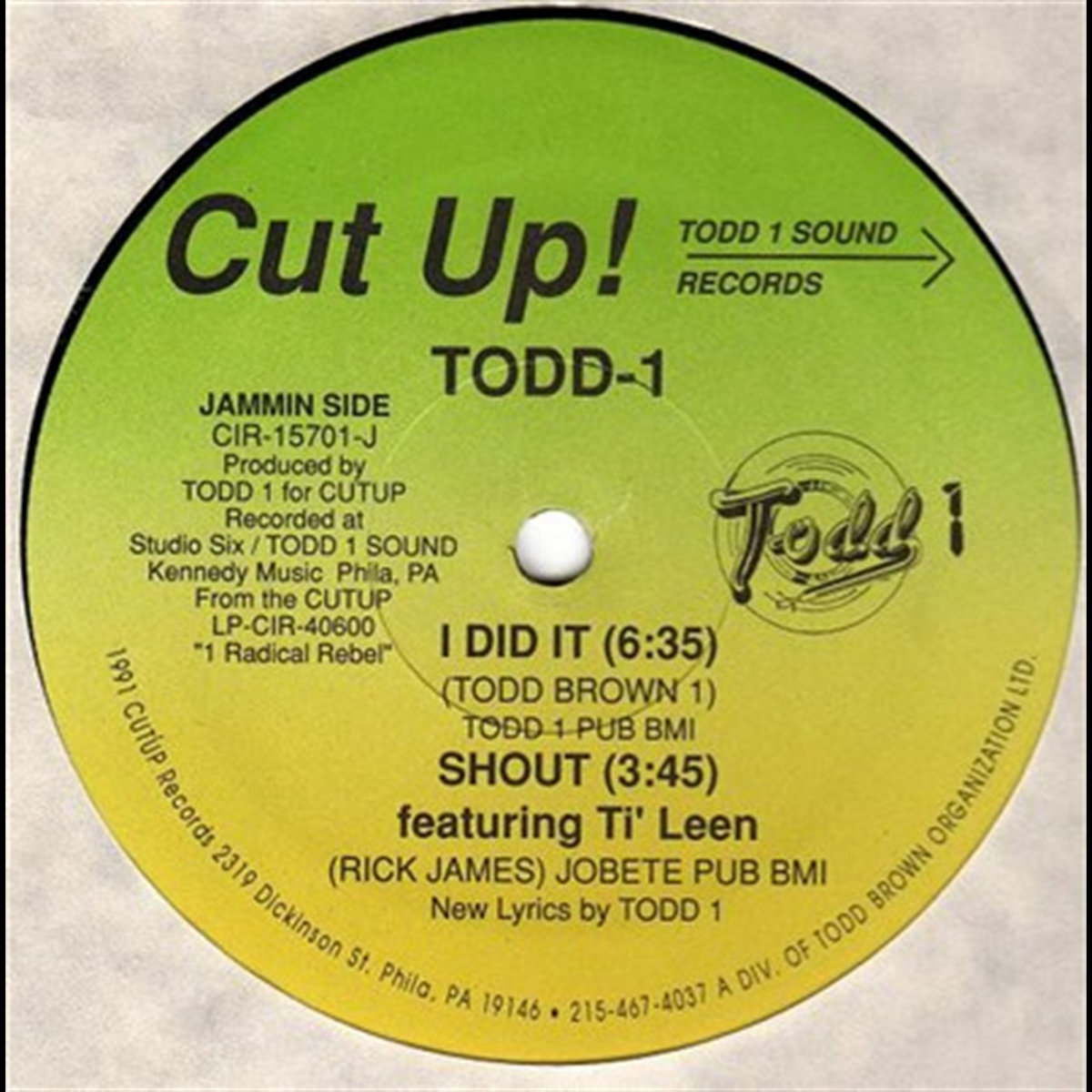 1 Radical Rebel Album Sampler | Todd 1
