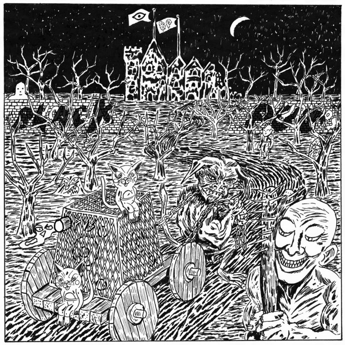 split PUS/OOZE LP | Black Pus / Oozing Wound | Black Pus
