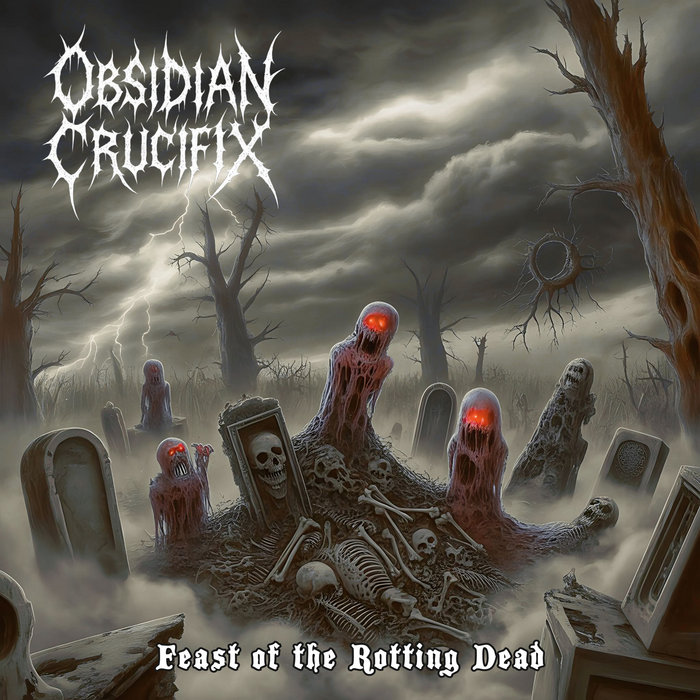 Feast of the Rotting Dead | Obsidian Crucifix