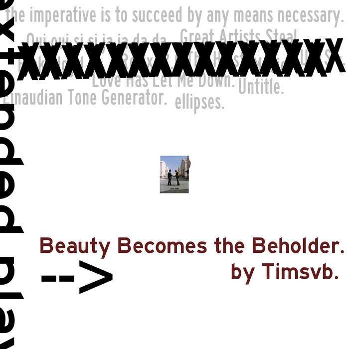 Beauty Becomes the Beholder. | Timsvb. | lllogan