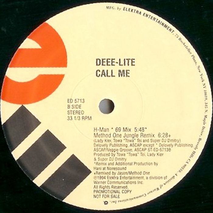 Deee-Lite - Call Me (H-Man *69 mix) ReMaster | Hani