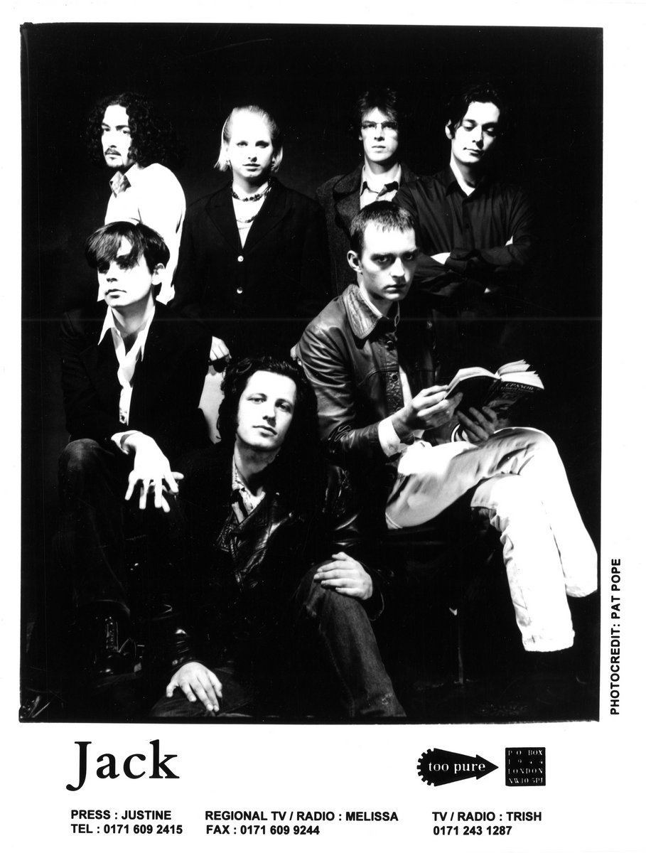 Jack - Live at The Paradiso - 1996. (FM Broadcast). | Anthony Reynolds