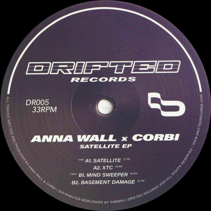 Anna Wall x Corbi - Satellite EP | Drifted Records