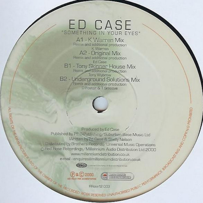 Something In Your Eyes | Ed Case