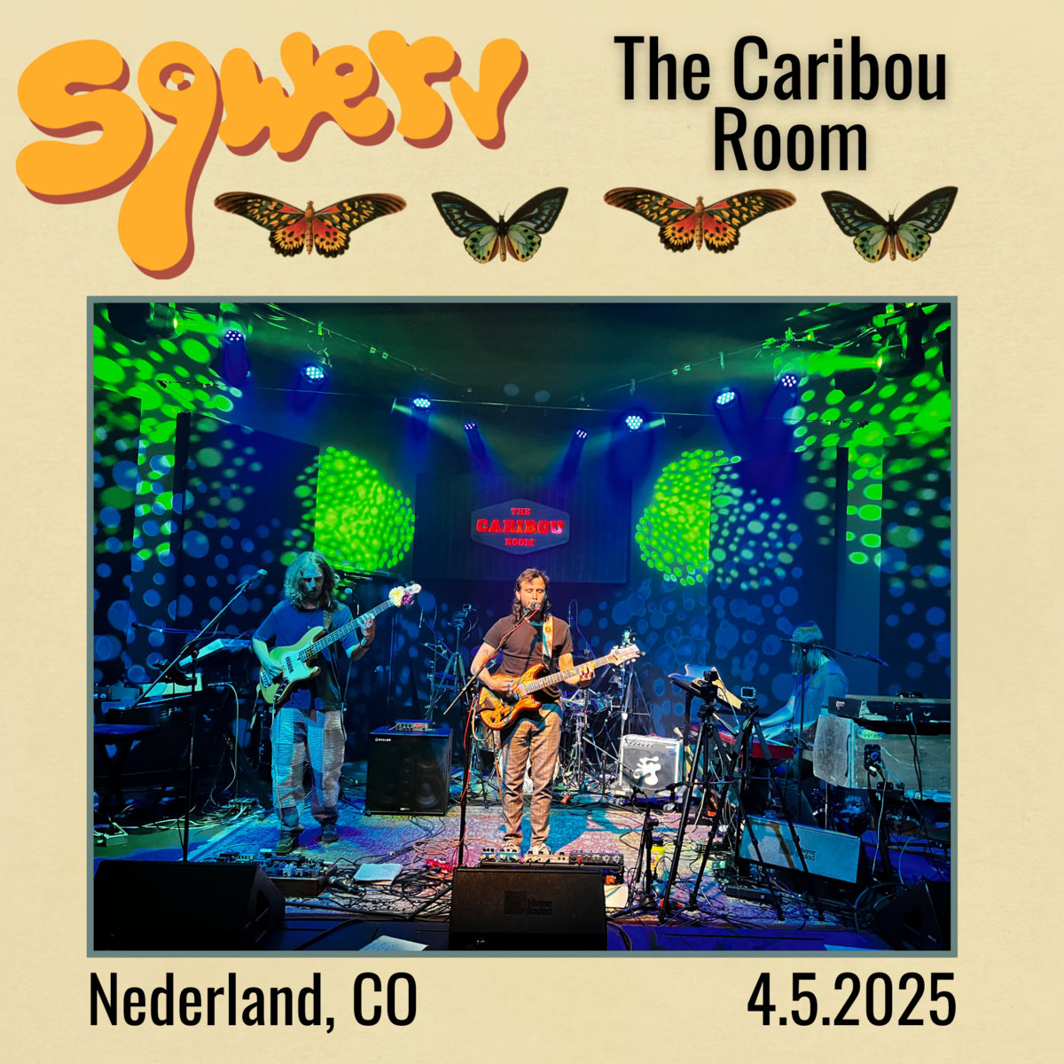 Live Sqwerv: 4/5/2025 | The Caribou Room | Nederland, CO | Sqwerv