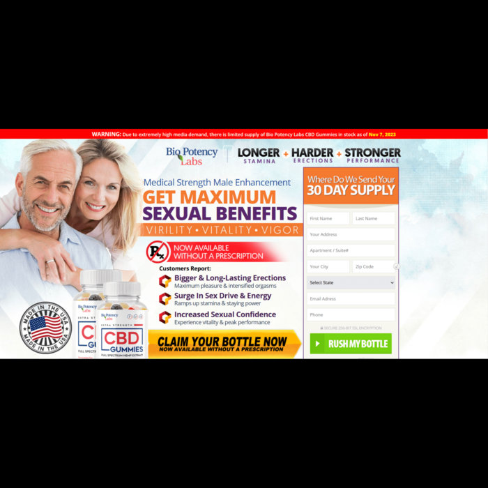 Bio Potency Labs CBD Gummies - Unlock Natural Vitality: Discover the ...