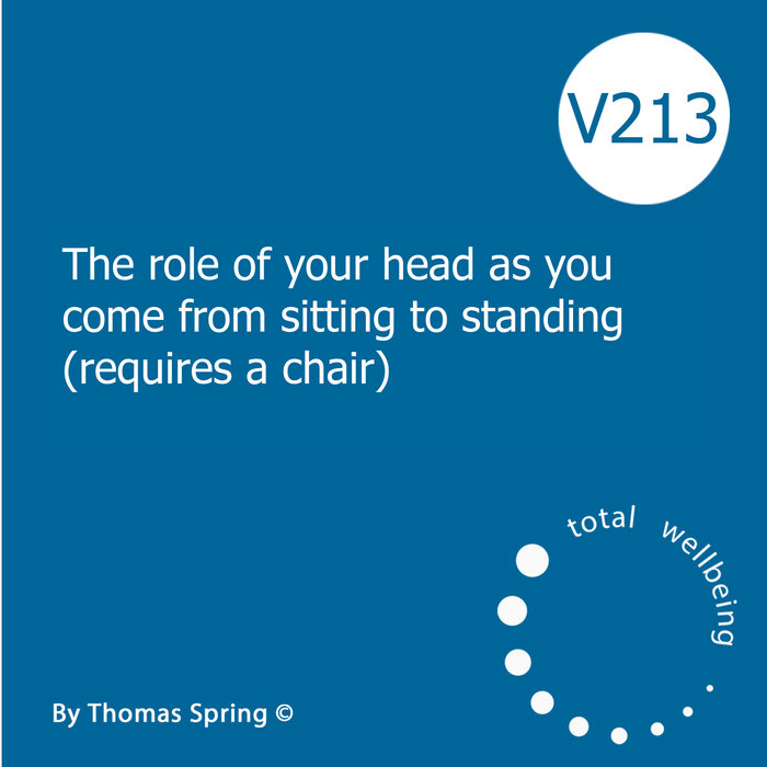 V213 The role of your head as you come from sitting to standing ...