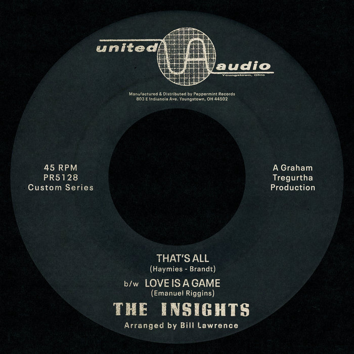 That's All b/w Love Is A Game | The Insights | Peppermint Records