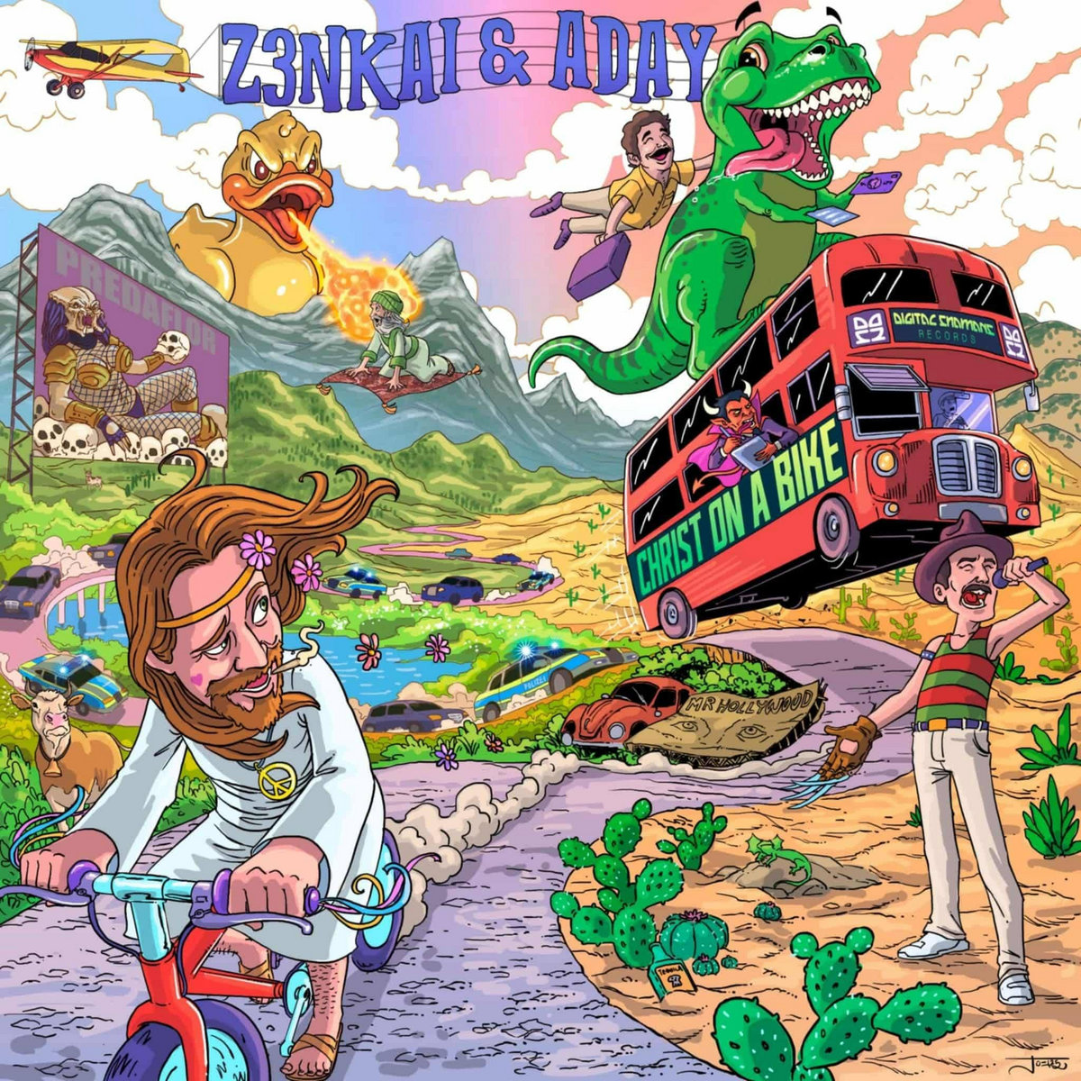 Christ on a Bike | Z3nkai vs Aday | Digital Shamans Records