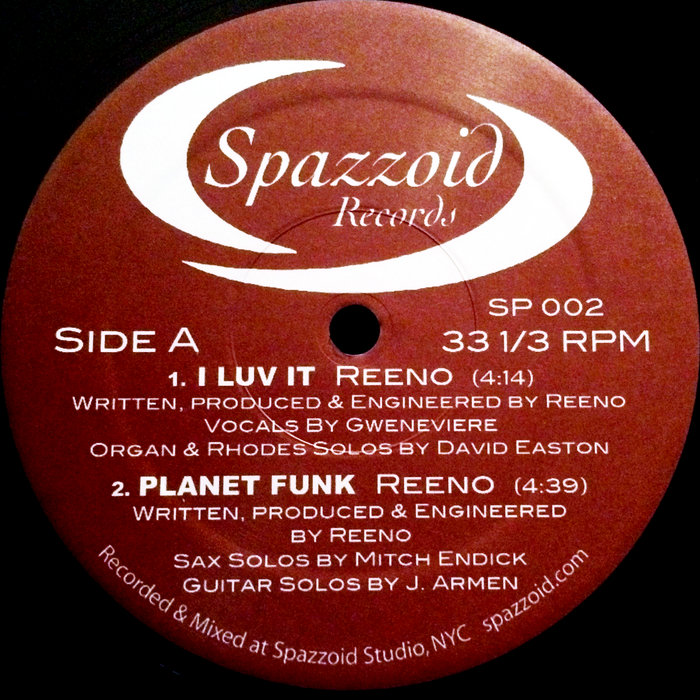 "Funktime" E.P. | REENO | NYC RECORDS (The Home of Space Disco)