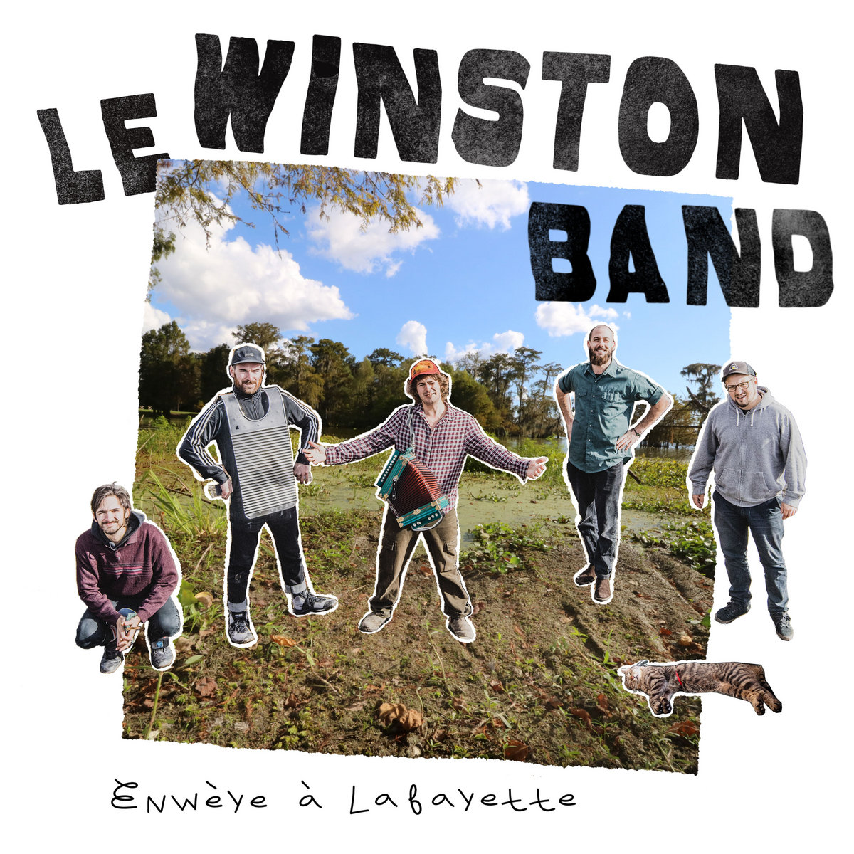 Enwèye à Lafayette | Le Winston Band