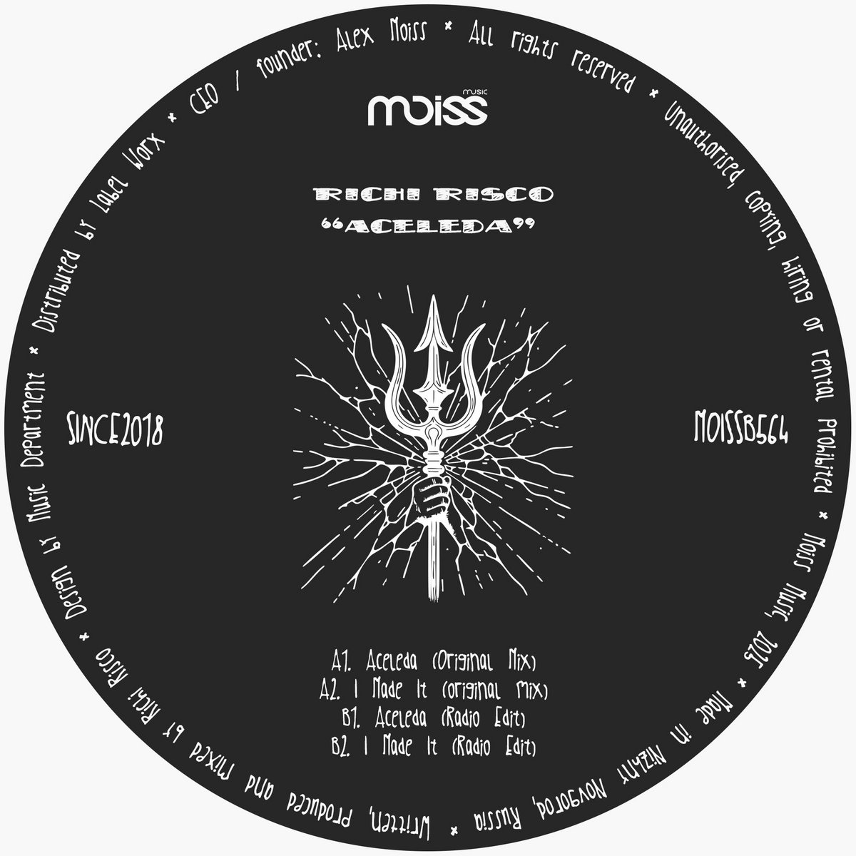 Aceleda | Richi Risco | Moiss Music/Hive Label/Yesenia