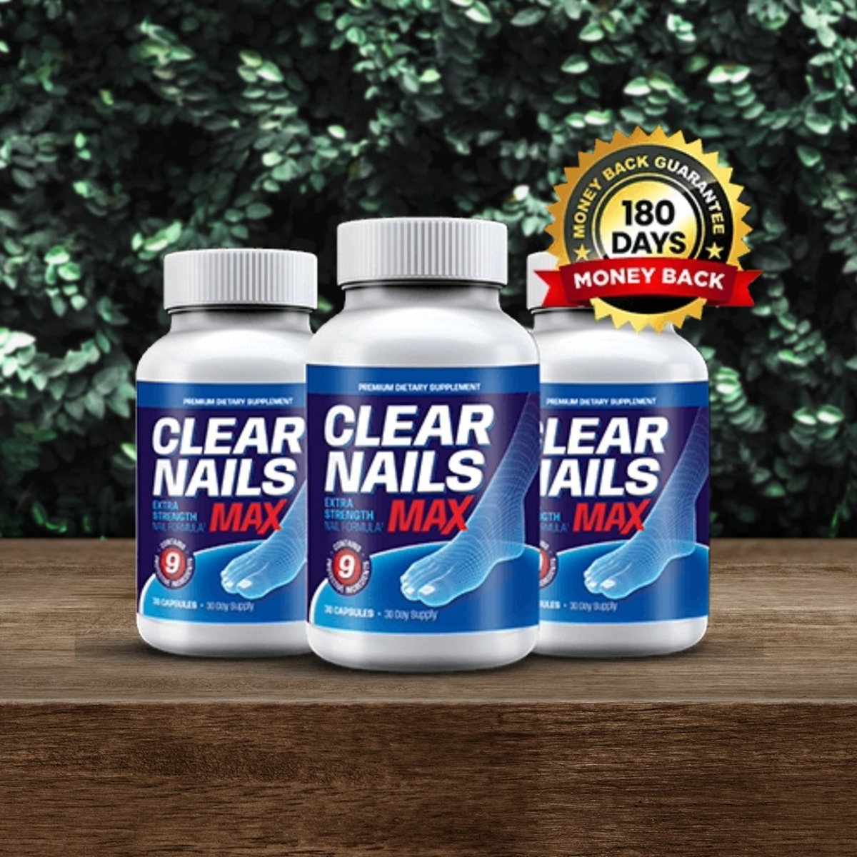 Clear Nails Max【𝗡𝗮𝗶𝗹 𝗛𝗲𝗮𝗹𝘁𝗵 】-Contains NanoParticals Components for ...