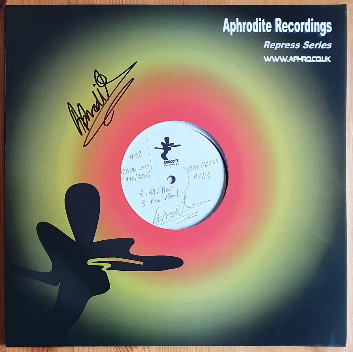 RAPH - 007 Signed Test Presses Full Effect / Feel Real (1993) Repress ...