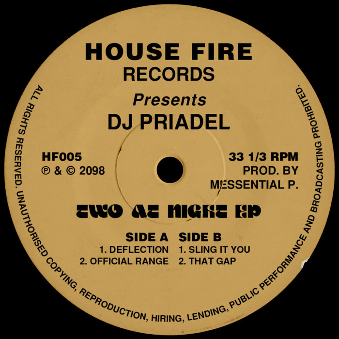 Two At Night EP | DJ Priadel | Nail