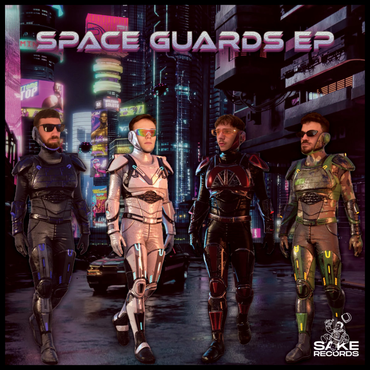 Various - Space Guards EP | Sake Records