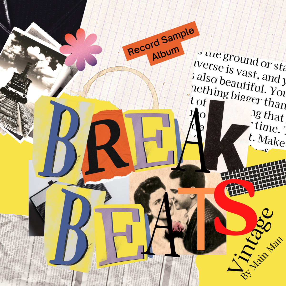 BREAK BEATS (Vintage Record Sample Album) | Main Man