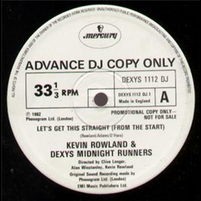 Lets Get This Straight From The Start Old | Kevin Rowland