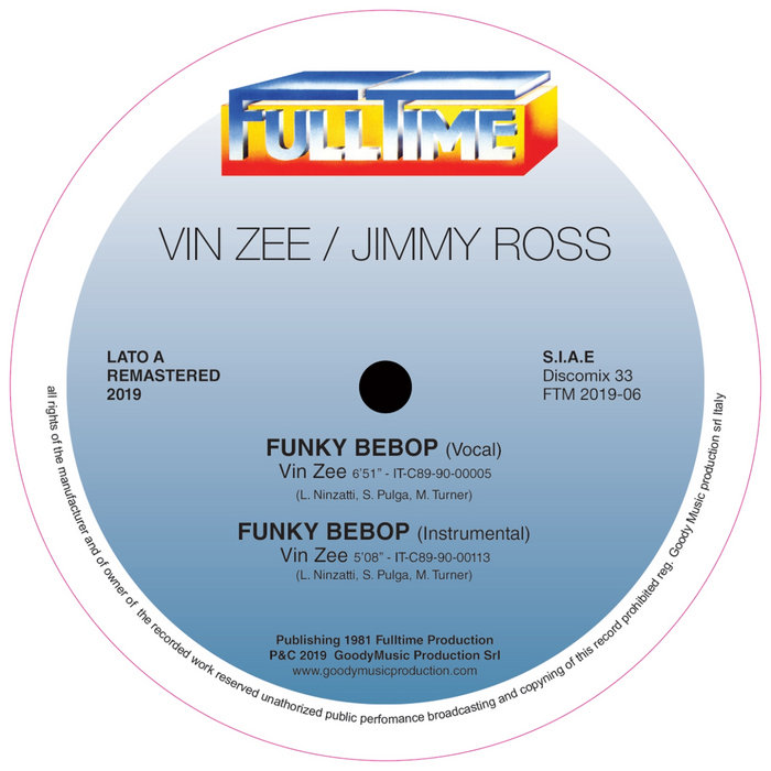 Vin Zee/Jimmy Ross (Remastered 2019) | Vin Zee/Jimmy Ross | Goody Music ...