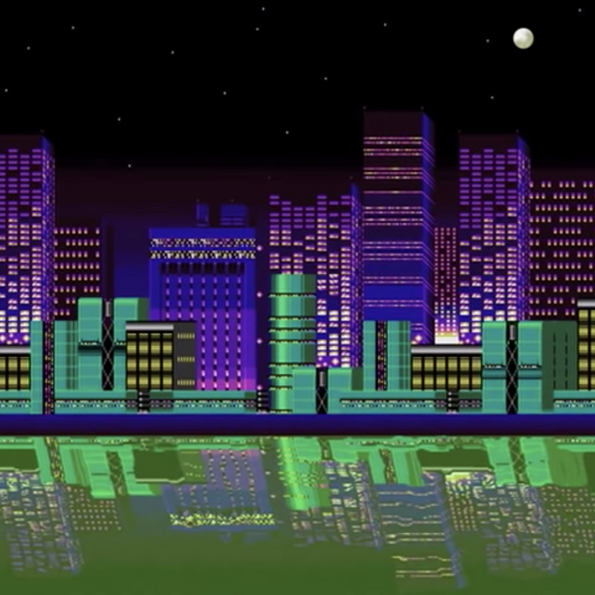 Chemical Plant Zone Background
