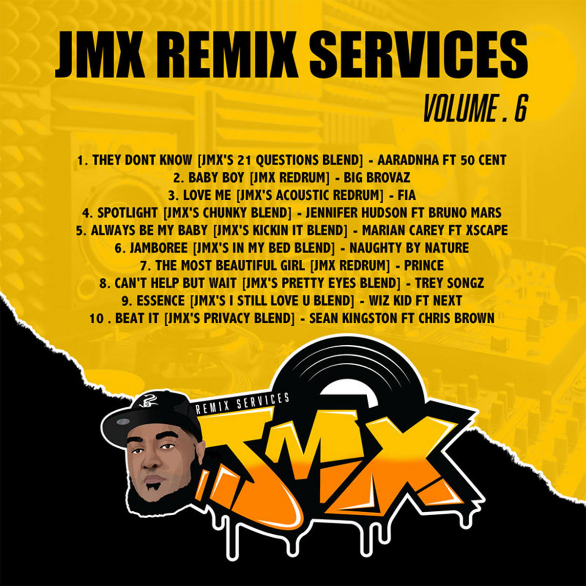 JMX REMIX SERVICES VOLUME.6 | DJ J-MIXX GC