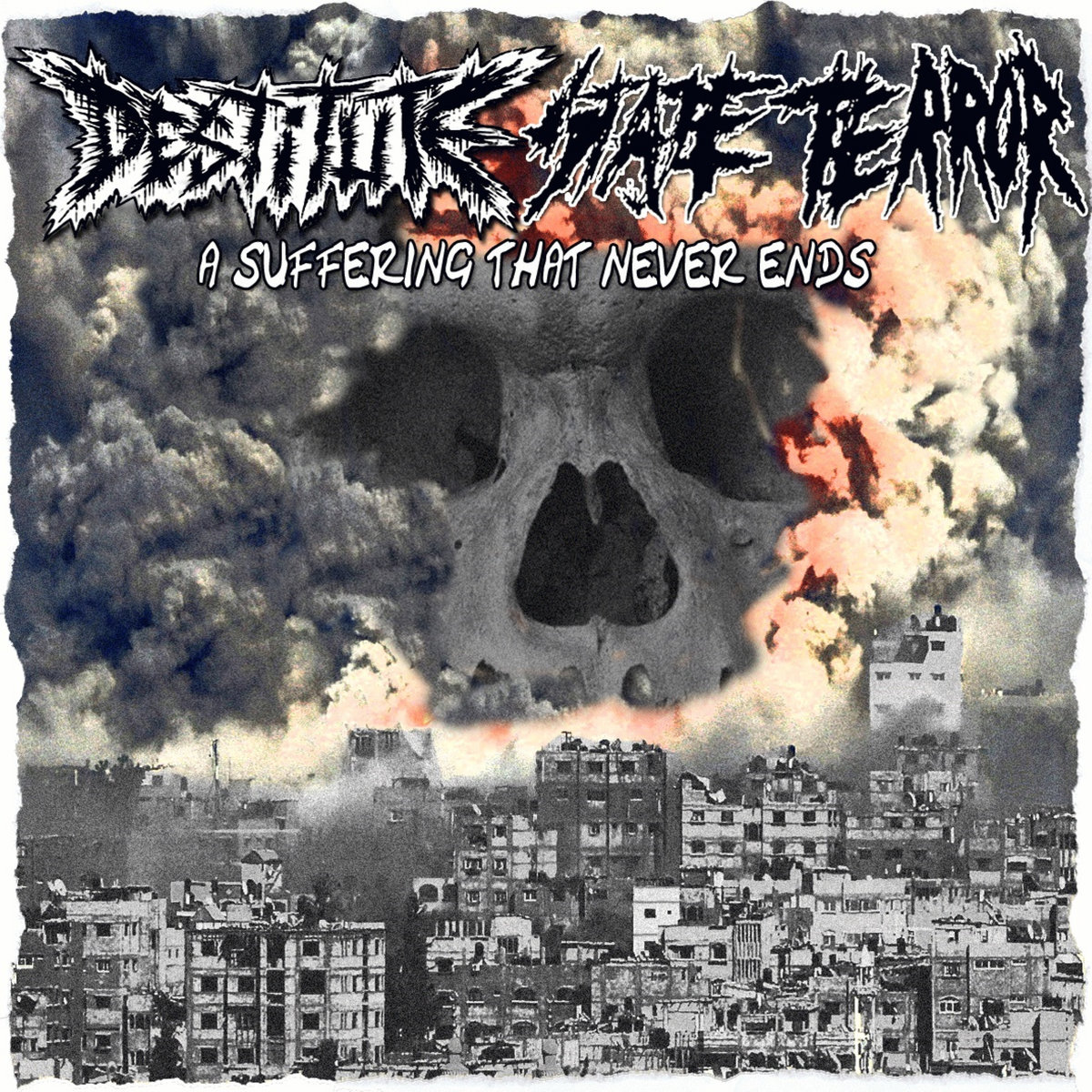 DESTITUTE / STATE TERROR Split | ZAS Autoproduzioni Rec.
