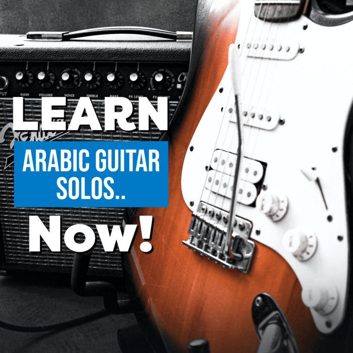 Arabic Guitar Solos | Only Backing Tracks | chusss - The Visitor