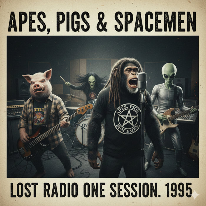 Rarities #4 The Lost BBC Radio One session 1995 | Apes, Pigs & Spacemen ...