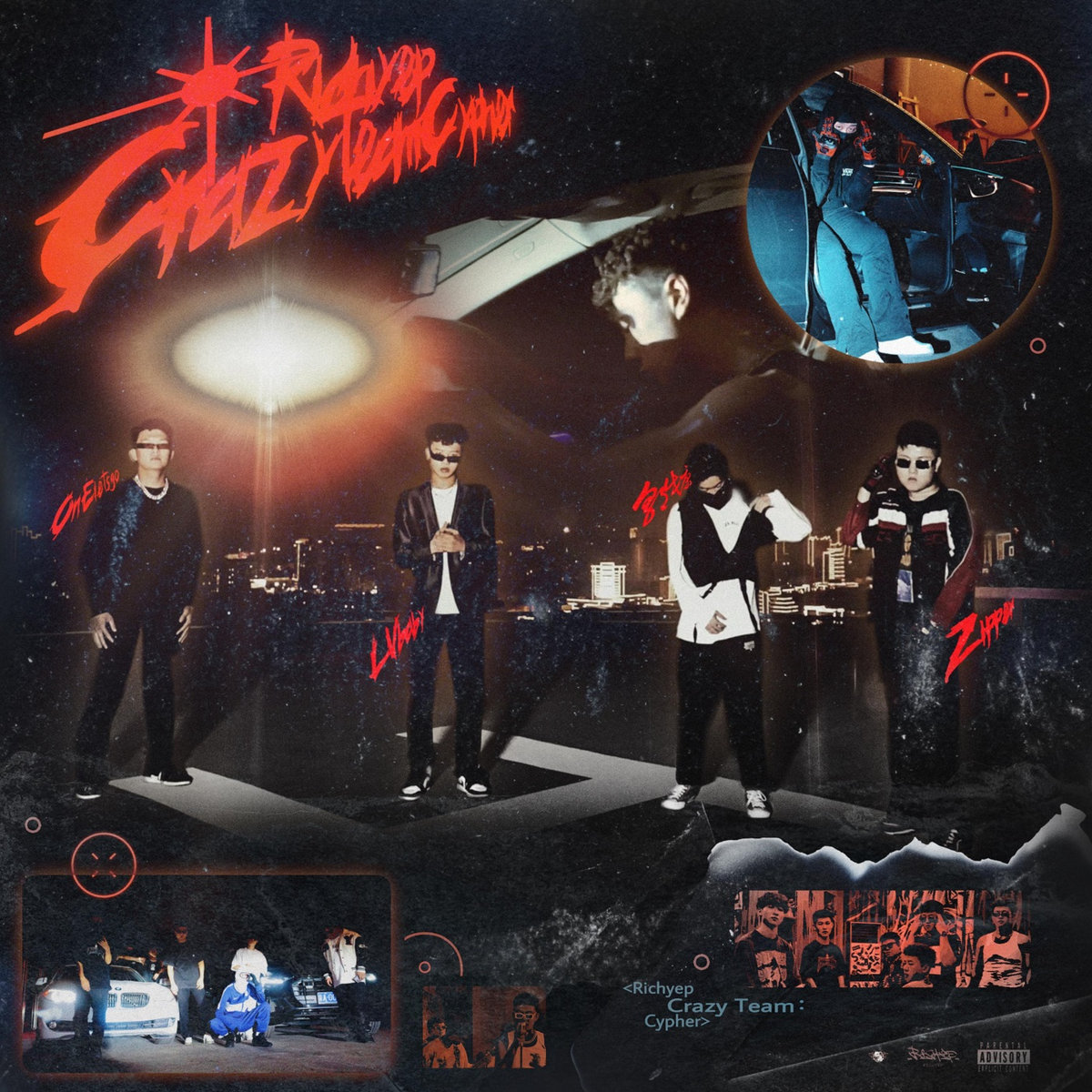 RICHYEP CRAZY TEAM cypher 2022 | Zipper;;安逸男孩;;LV Baby;;郭戊康 | Showstart-release