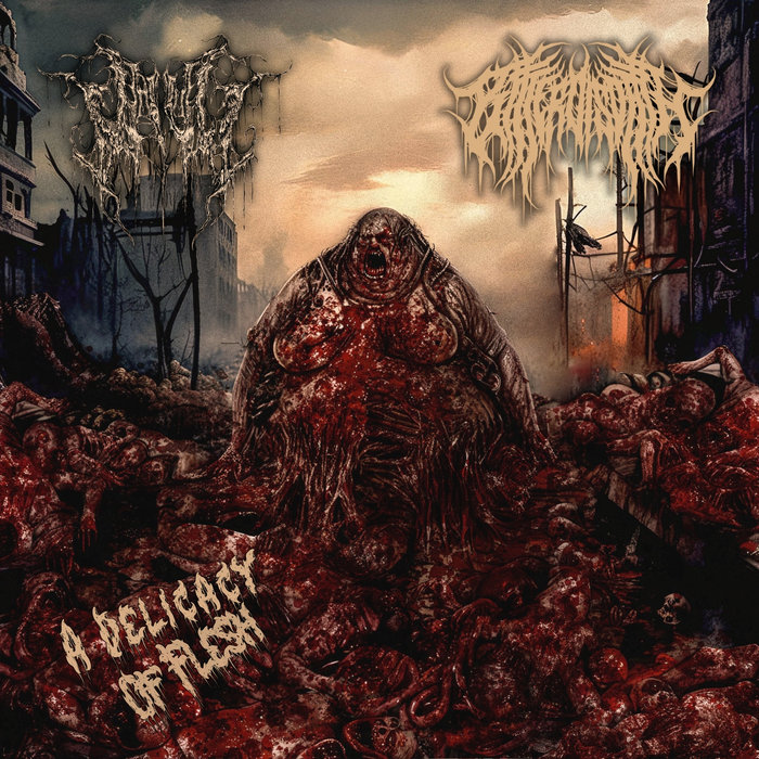 A Delicacy of Flesh (Split) | Bitter Disdain