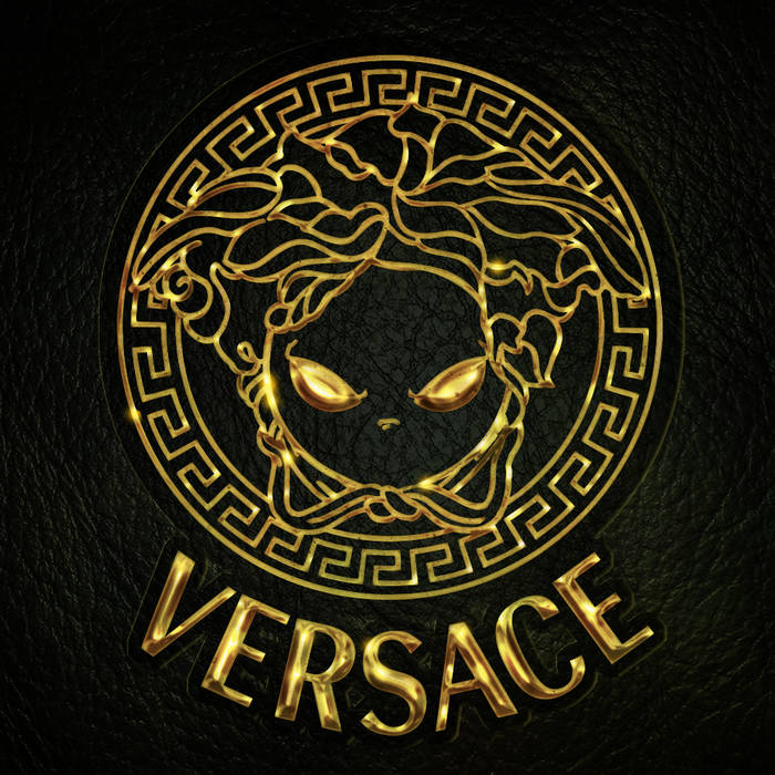 Gold Versace Logo Wallpaper