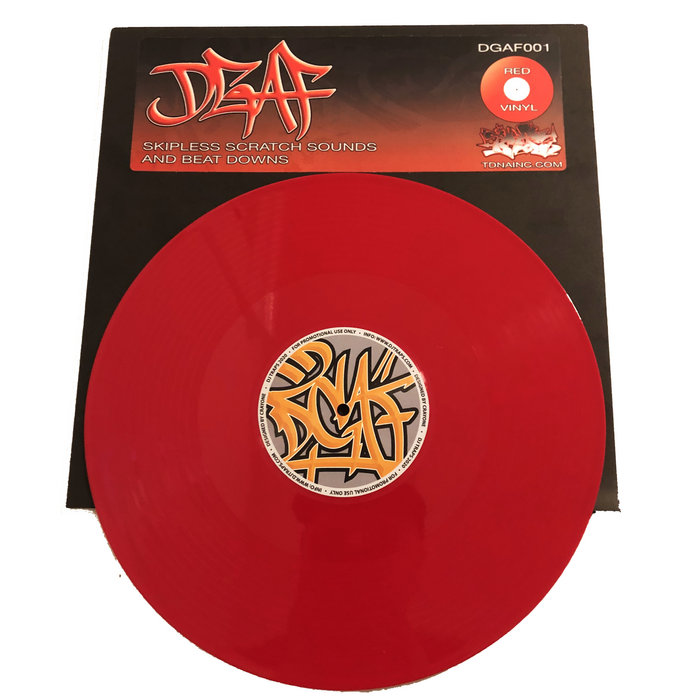 DGAF Red Vinyl | DJ Traps