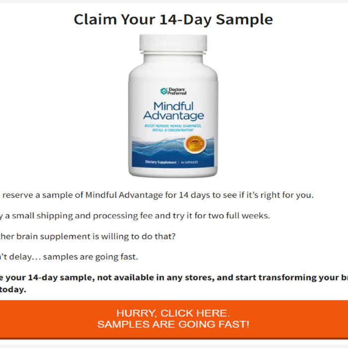 Mindful Advantage Reviews | mindfuladvantagepill